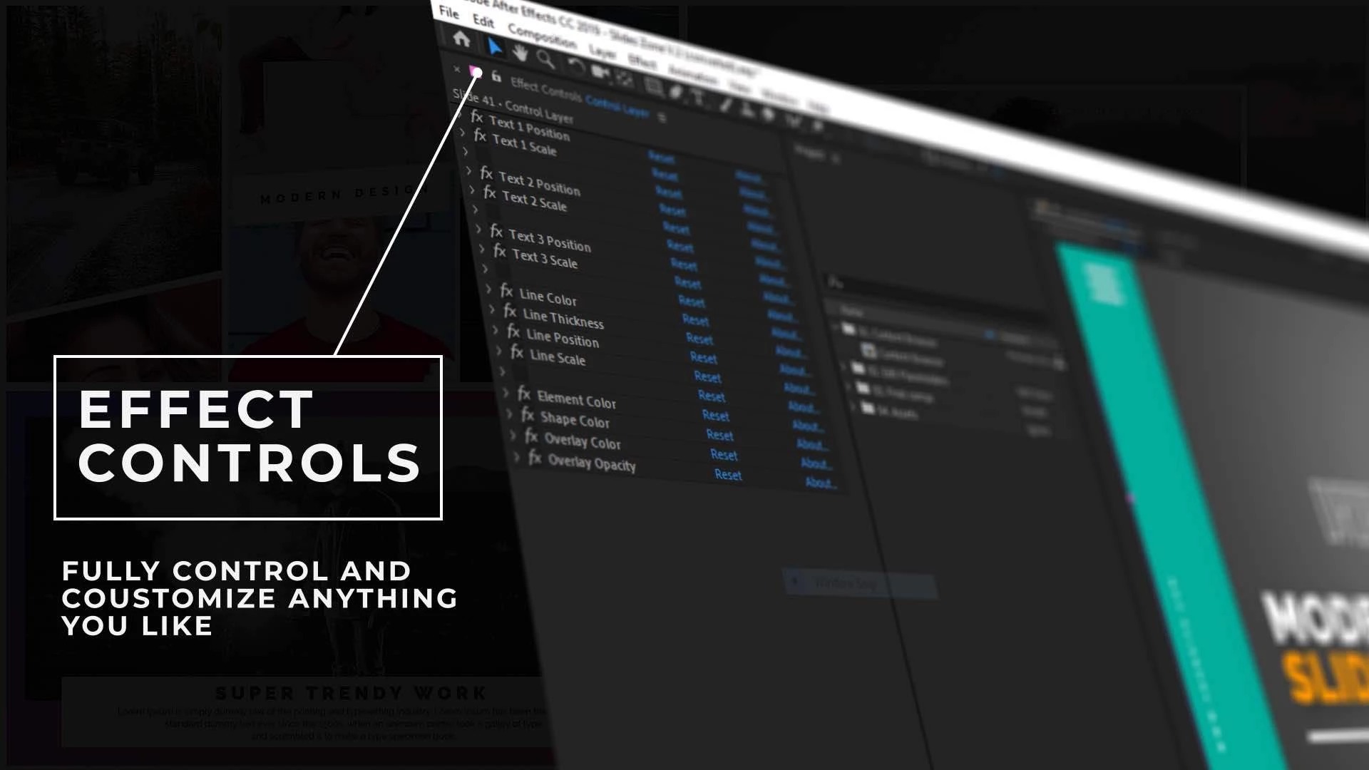 پروژه افتر افکت مجموعه اسلایدشو - نگارینو مارکتِ گرافیکِ دیجیتال